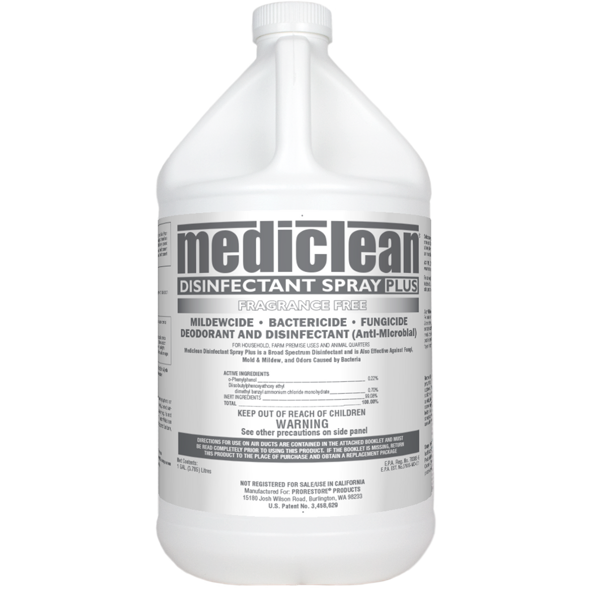 Mediclean® Disinfectant Spray Plus Fragrance Free — Legend Brands